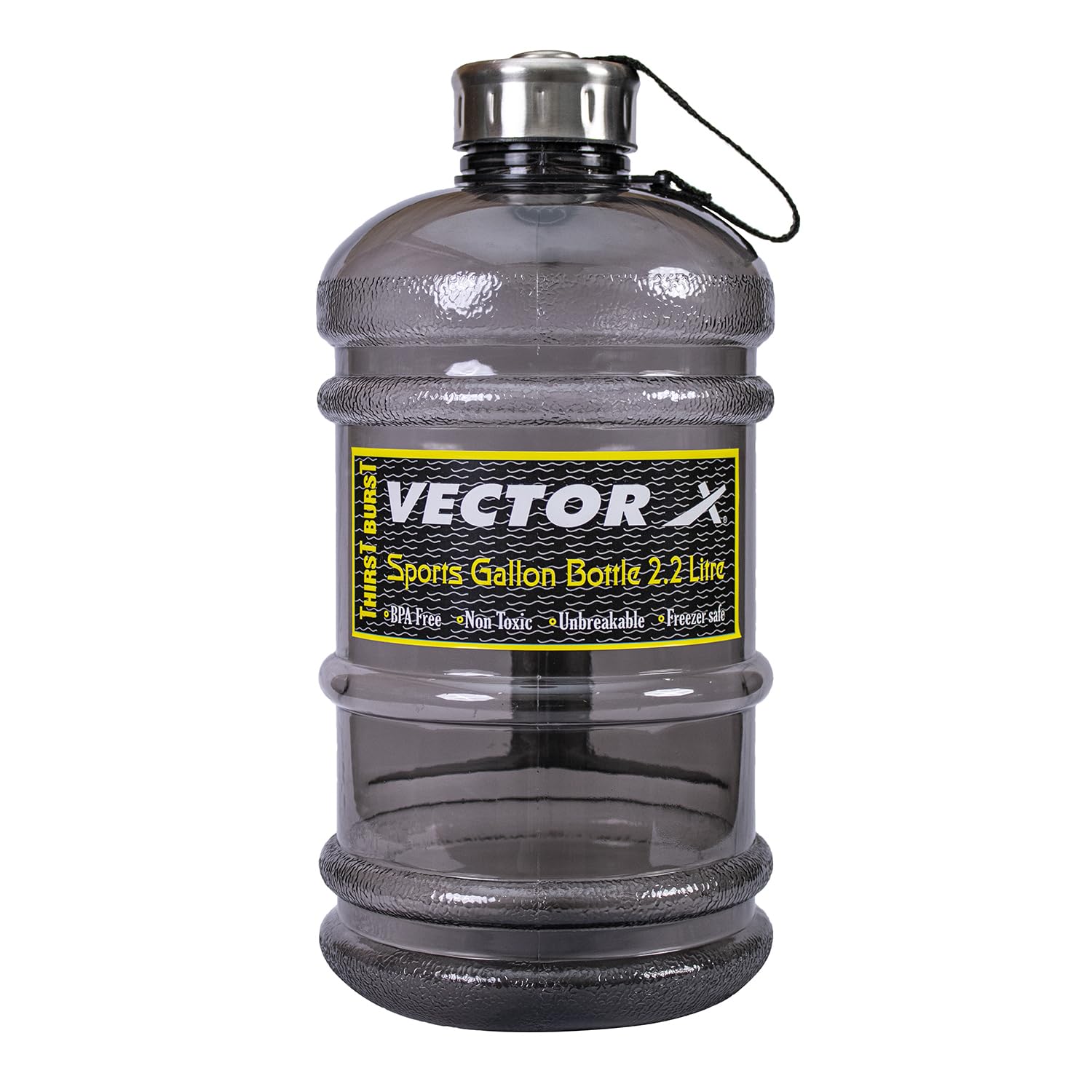 Vector X Sports Water Bottle for Gym, Protein Shaker Bottle, Gallon Wa